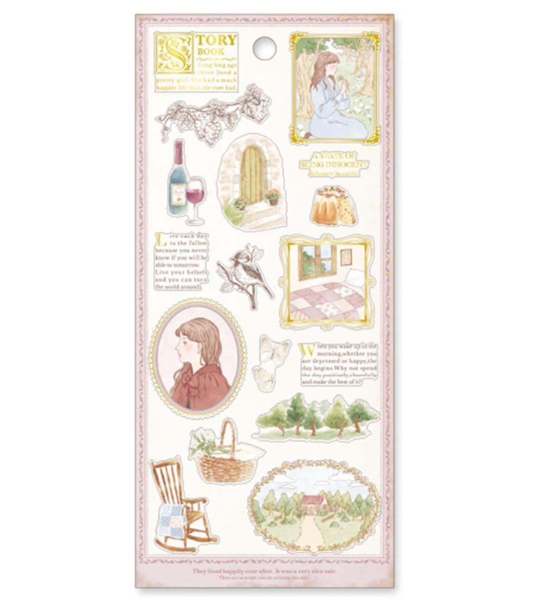 Japan| Mindwave| Small House| Storybook Sticker| Gentle Texture| Washi ...