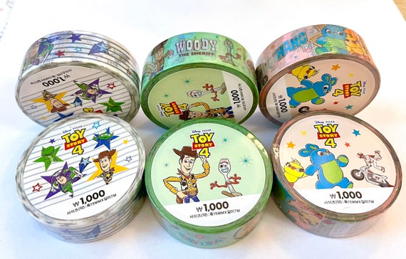 Toy Story 4 Washi Tape Masking Tape Disney Paper Tape Cute - Etsy