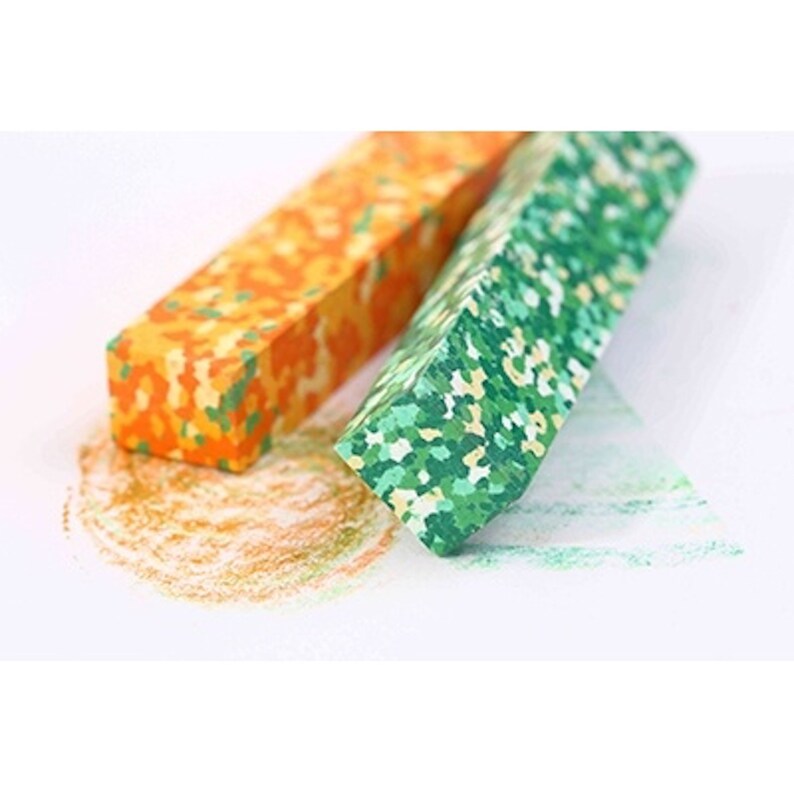 Aozora DOT VEGETABLE Crayon Art Drawing Japan | Etsy