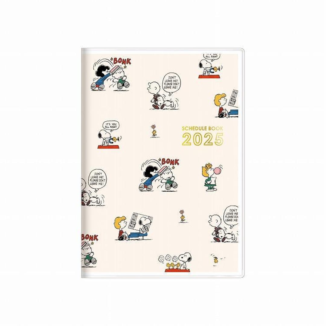 2025 SUN-STAR Snoopy Peanuts Friends B6 Size Schedule Book Planner - Etsy