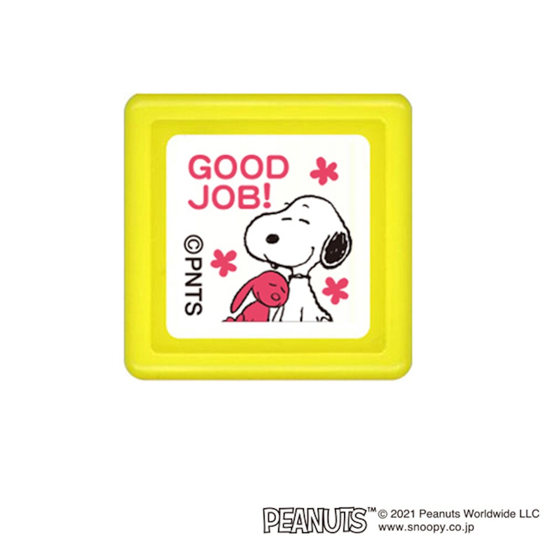 KODOMO NO KAO Snoopy & Little Rabbit Hugging Good Job Good Job Fuchsia ...