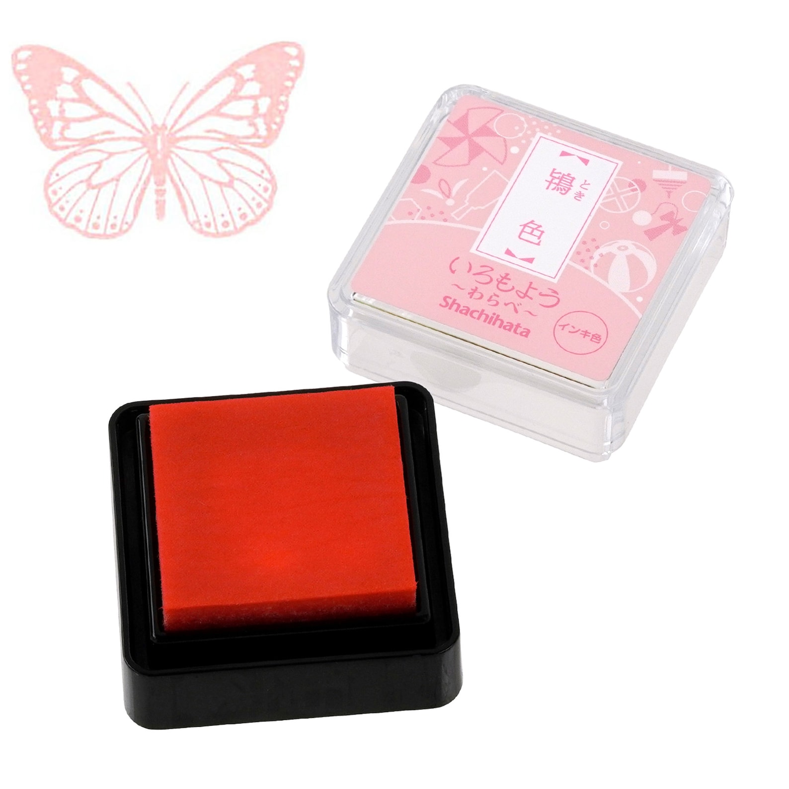 Shachihata| Iromoyo| Bustard| Mini Size| Stamp Ink Pad| Japanese ...