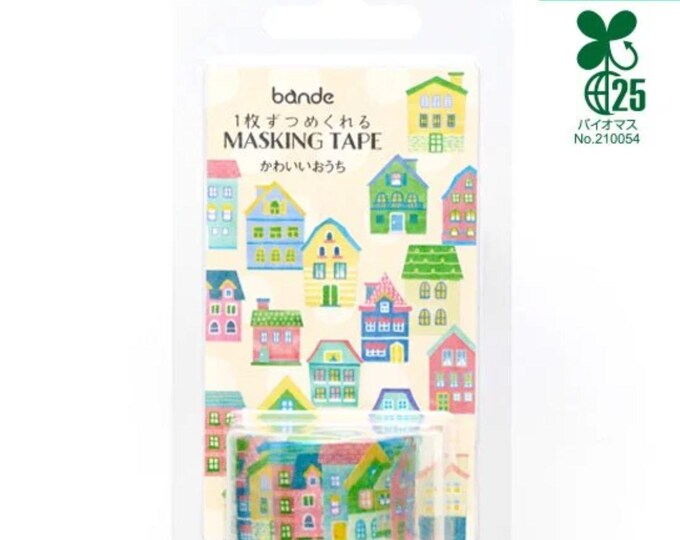 Bande| Roll Sticker| Colorful| House| Seal - Etsy