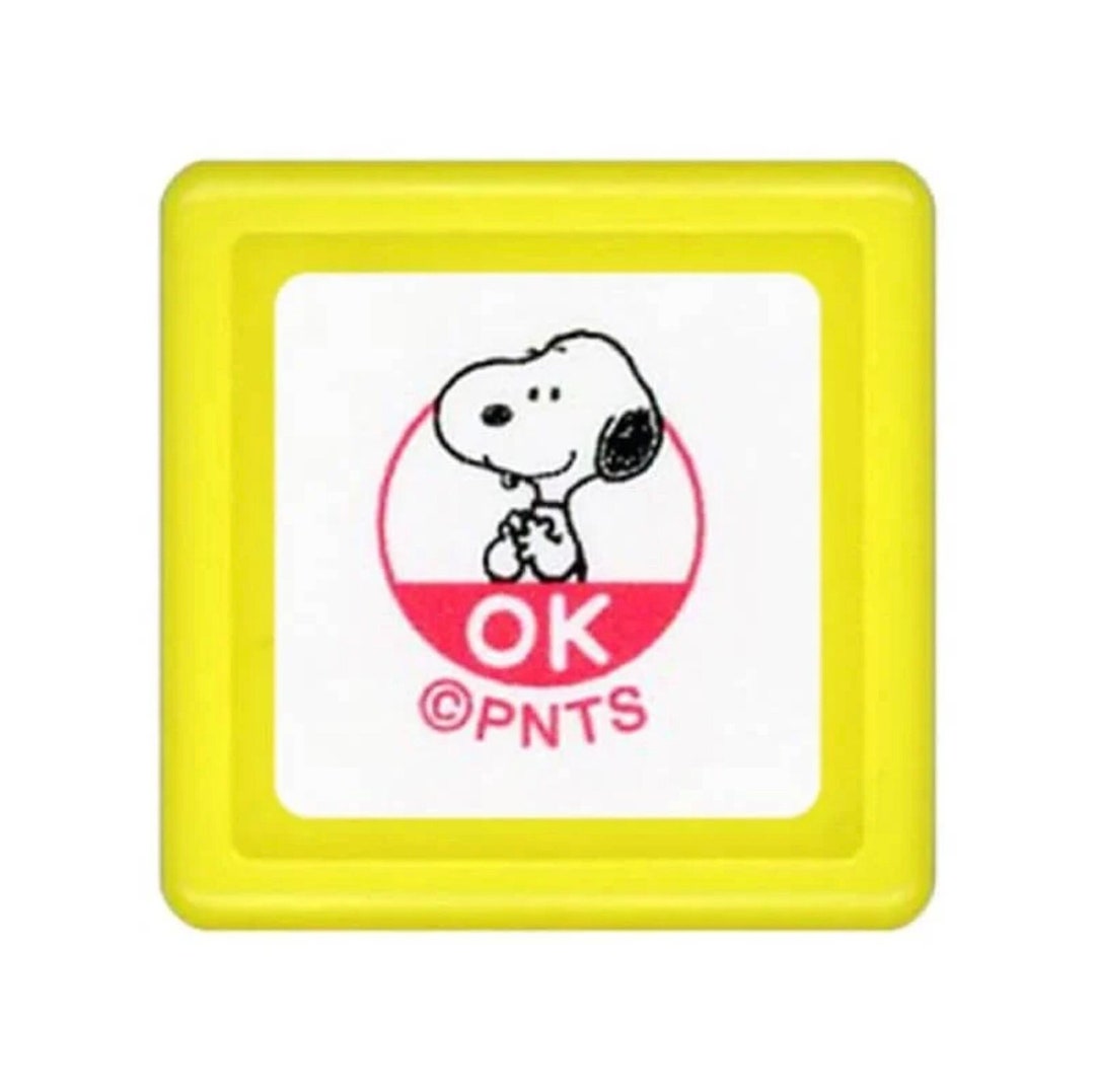 KODOMO NO KAO| Snoopy Clapping Hand Ok| Ok! | Circle| Fuchsia Pink ...