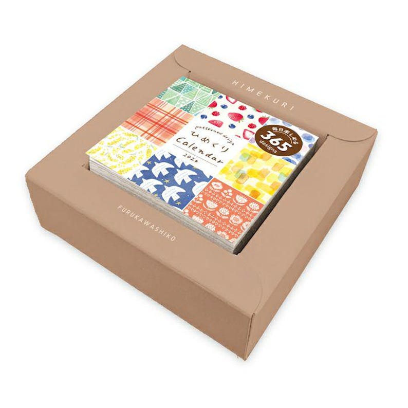 2026| SHINNIPPON CALENDAR| Furukawashiko| Himekuri| Daily Calendar| Memo Size| Desk Calendar ...