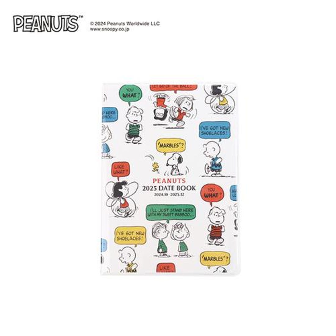 2025| Square| Snoopy| Peanuts| Talking Bubble| A6 Size| Schedule Book ...