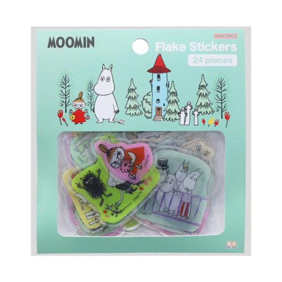 World Craft| the Moomins| Moomin's Family| Crystal Sticker| Plump ...