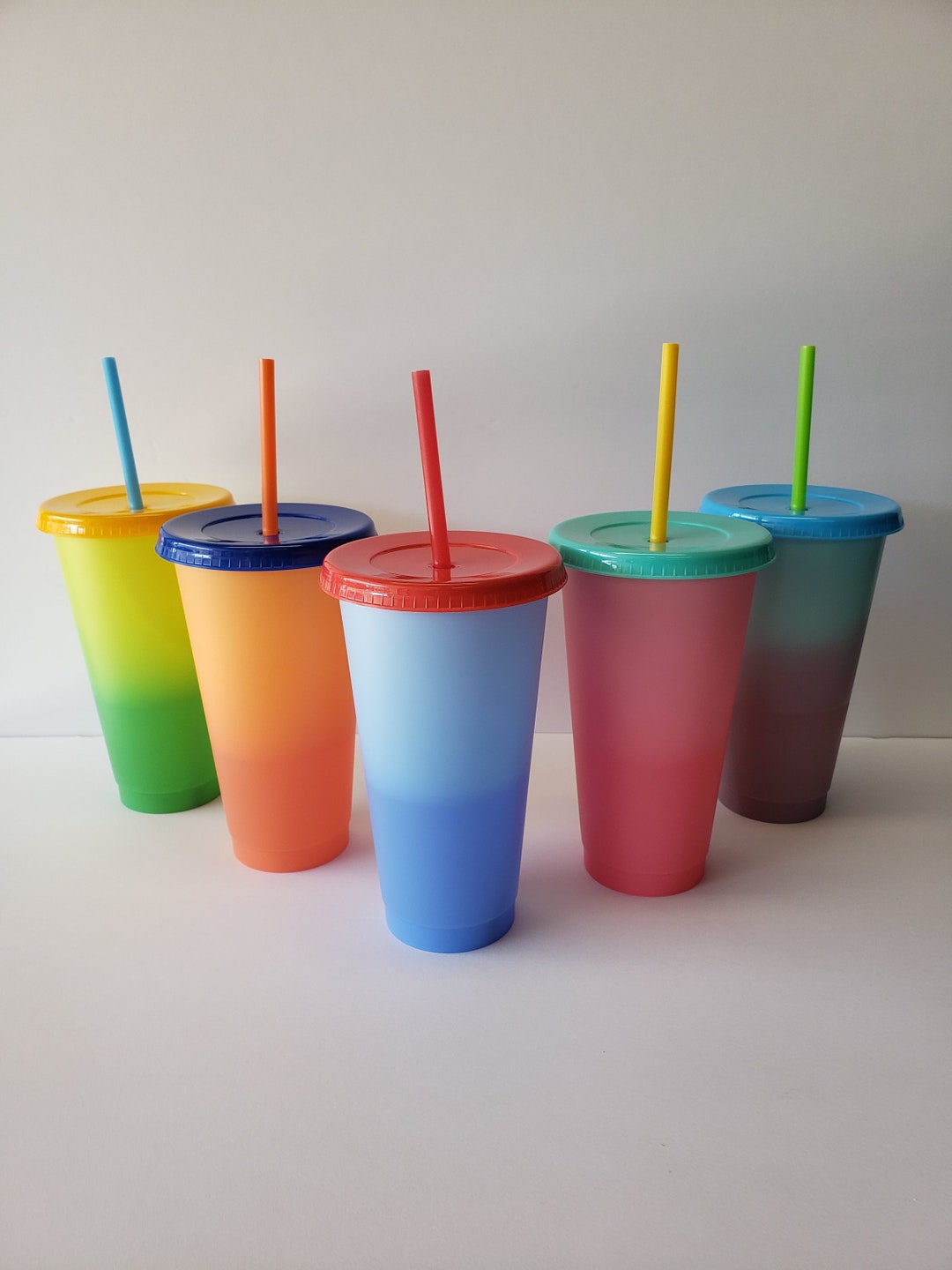 Color Changing Cold Cup 24oz. 5pk - Etsy