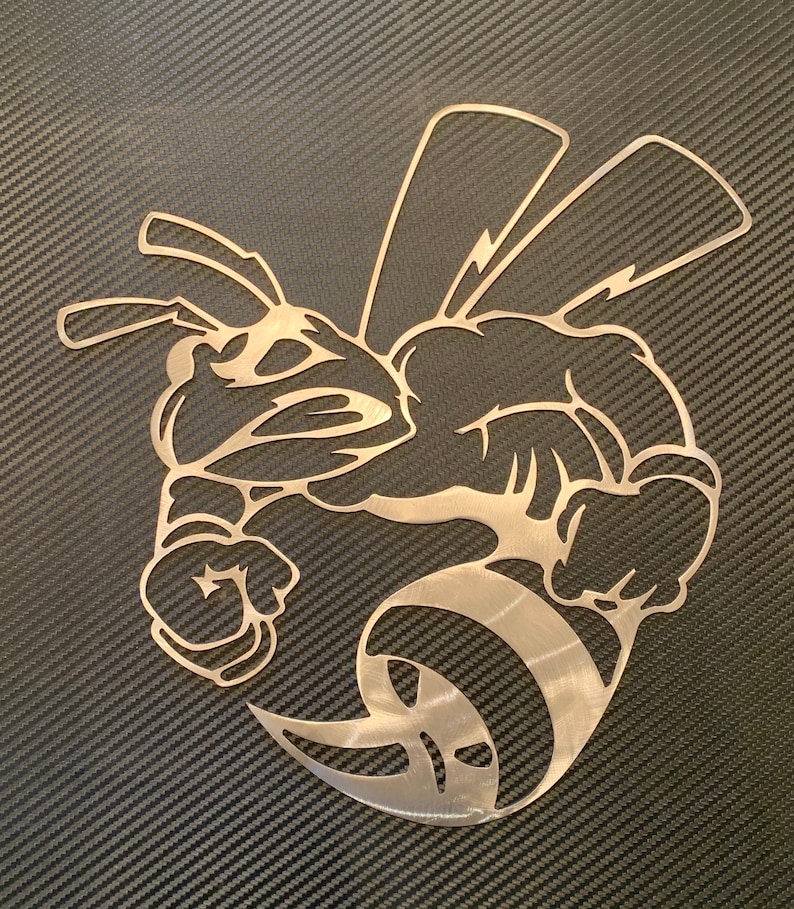 Angry Super Bee - Plasma Cut Sign - Etsy