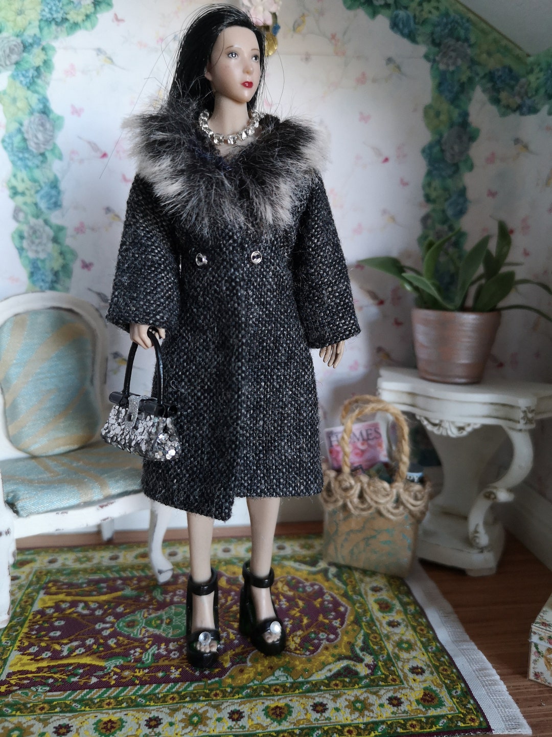 1.12th Scale Miniature Wearable Coat for Phicen/ Heidi Ott Dolls - Etsy