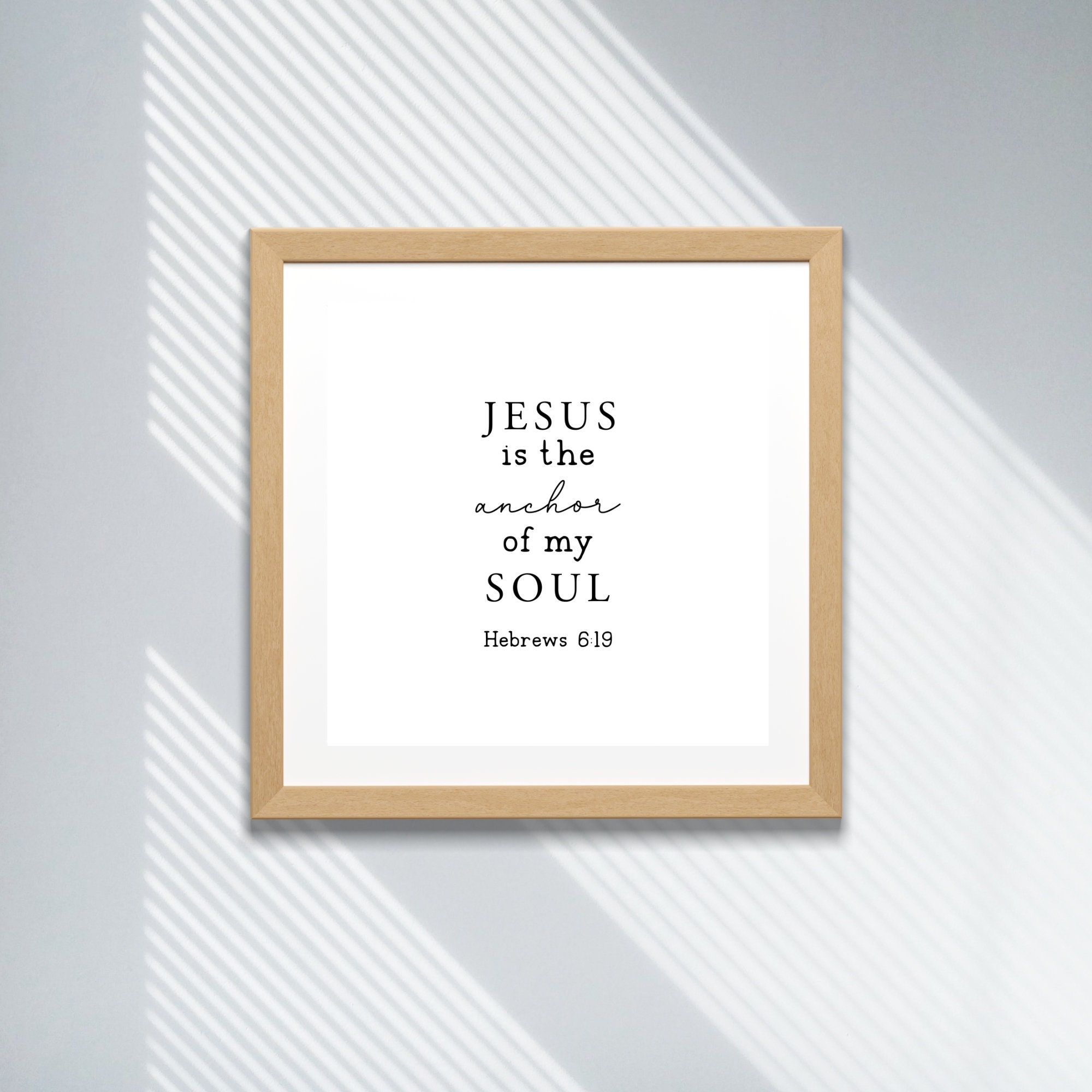 Wall Art, Bible Verse, Instant Download, Wall Decor, Wall Print, Wall ...