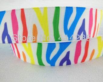 Zebra print ribbon | Etsy