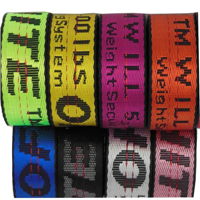 Alphabet Woven Fabric - Etsy