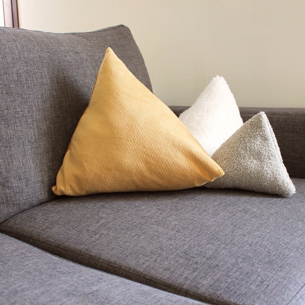 Triangle Cushion - Etsy