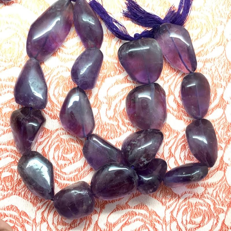 Smooth Amethyst - Etsy