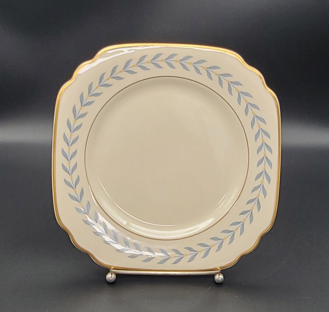 Rare Square Salad Plate Syracuse China Sherwood Made in USA 1946-1967 ...