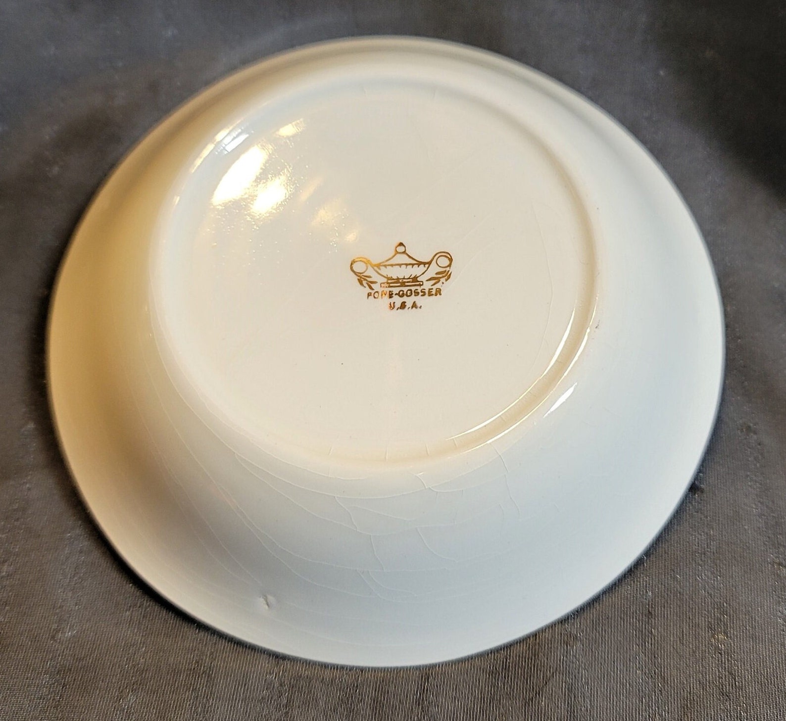 Berry Bowl Pope Gosser China Made in USA Clementine 1126 | Etsy