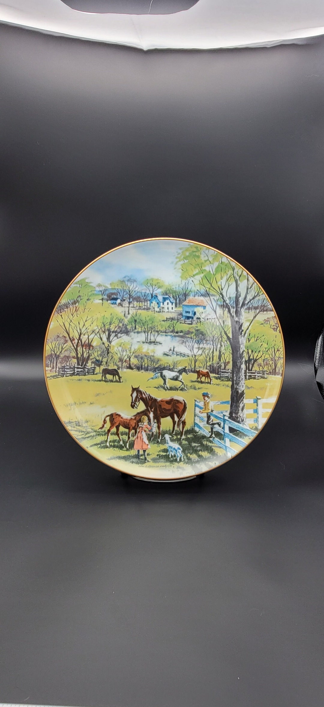 10.5 Inch Land of the Free Plate Collection April New Colt the ...