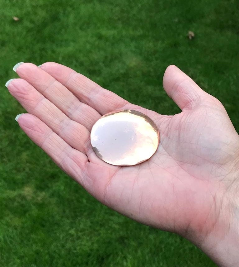 Shaman Mirrors/ Toli brass & Copper two Sizes Available - Etsy Australia