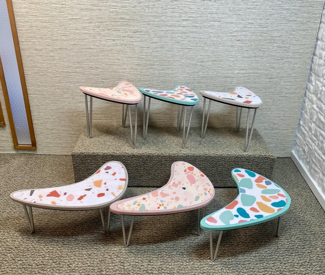 1/6 Scale Boomerang Tables for Fashion Dolls - Etsy