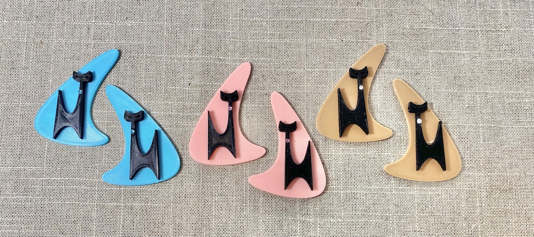 Atomic Cat Wall Decor Set 1:6 Scale - Etsy