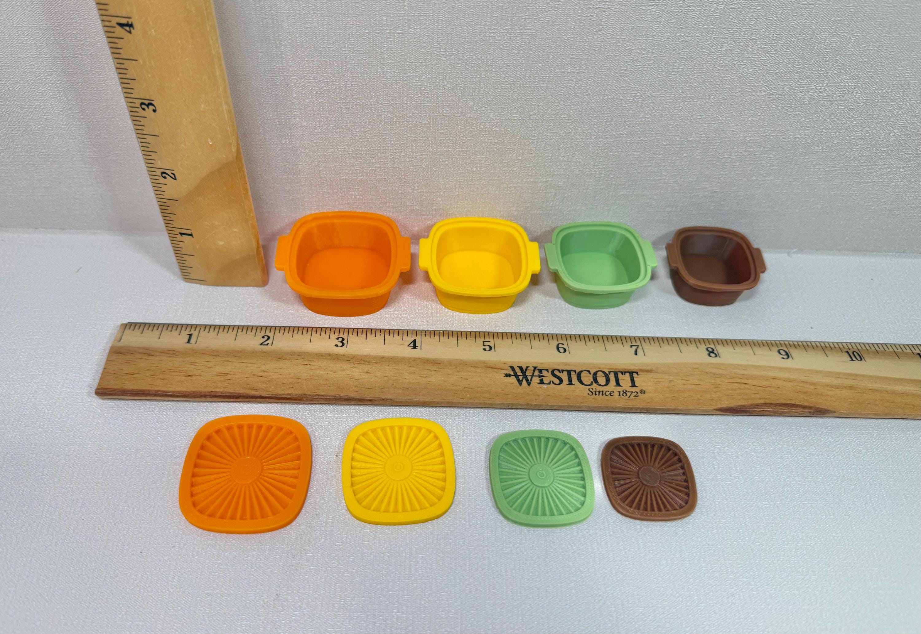 1/6 Scale MCM Tupperware Sets - Etsy