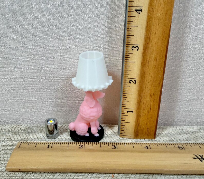 1/6 Scale Poodle Lamp (lighted) - Etsy
