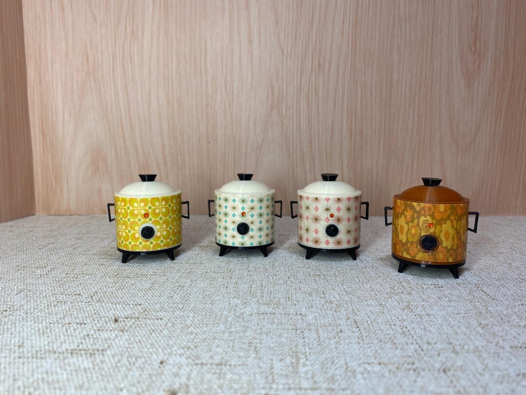 1/6 Scale Vintage Crock Pots - Etsy