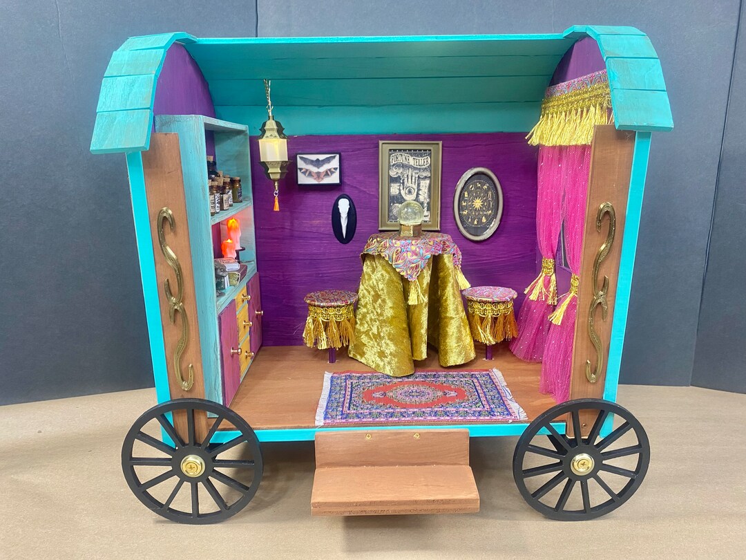 1:6 Scale Fortune Teller Caravan - Etsy