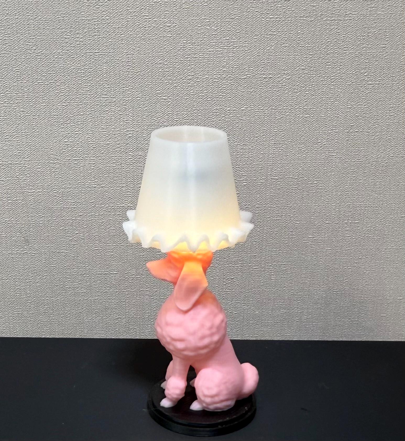 1/6 Scale Poodle Lamp (lighted) - Etsy