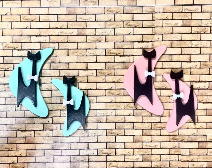 1/6 Scale Atomic Boomerang Cat Décor - Etsy