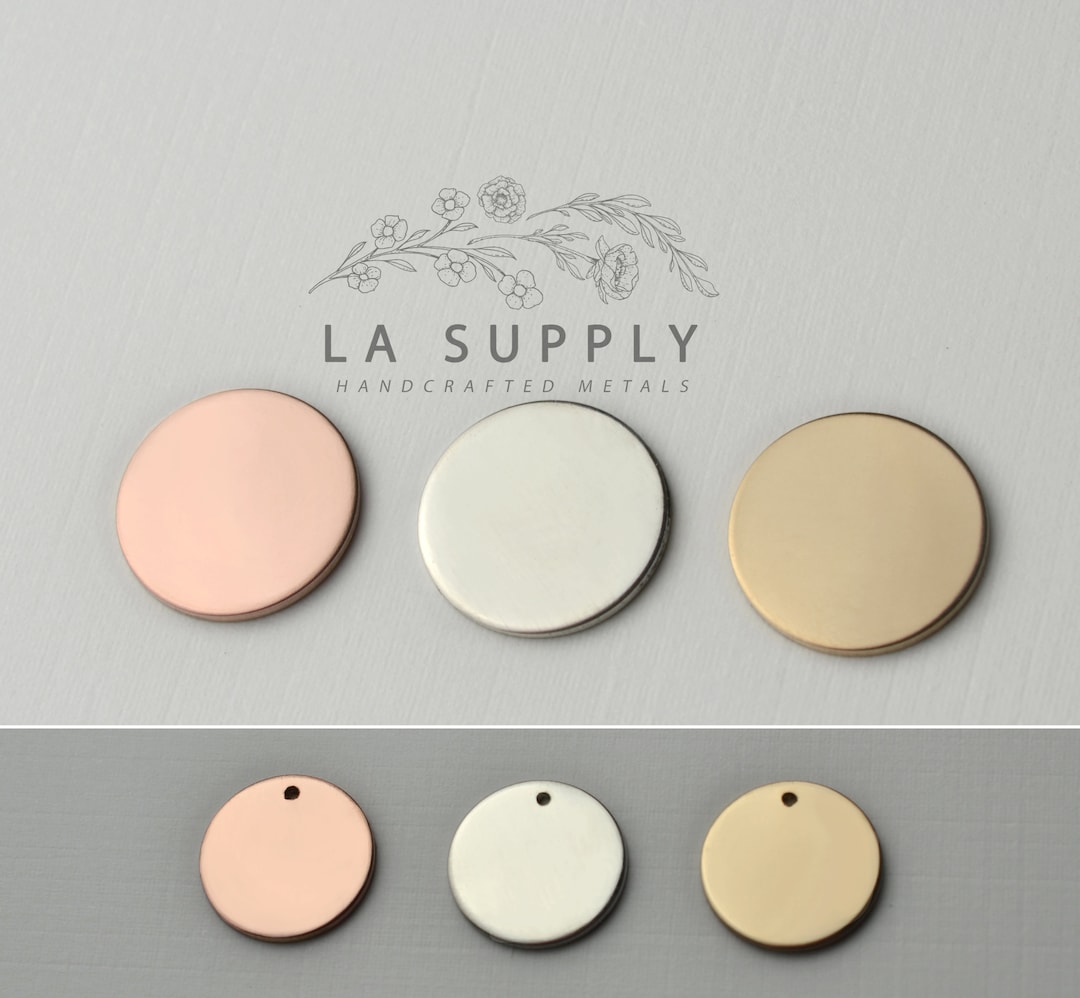 9.5mm Disc Blank, 3/8" Round Disc, Disc Blank, Round Stamping Blank ...