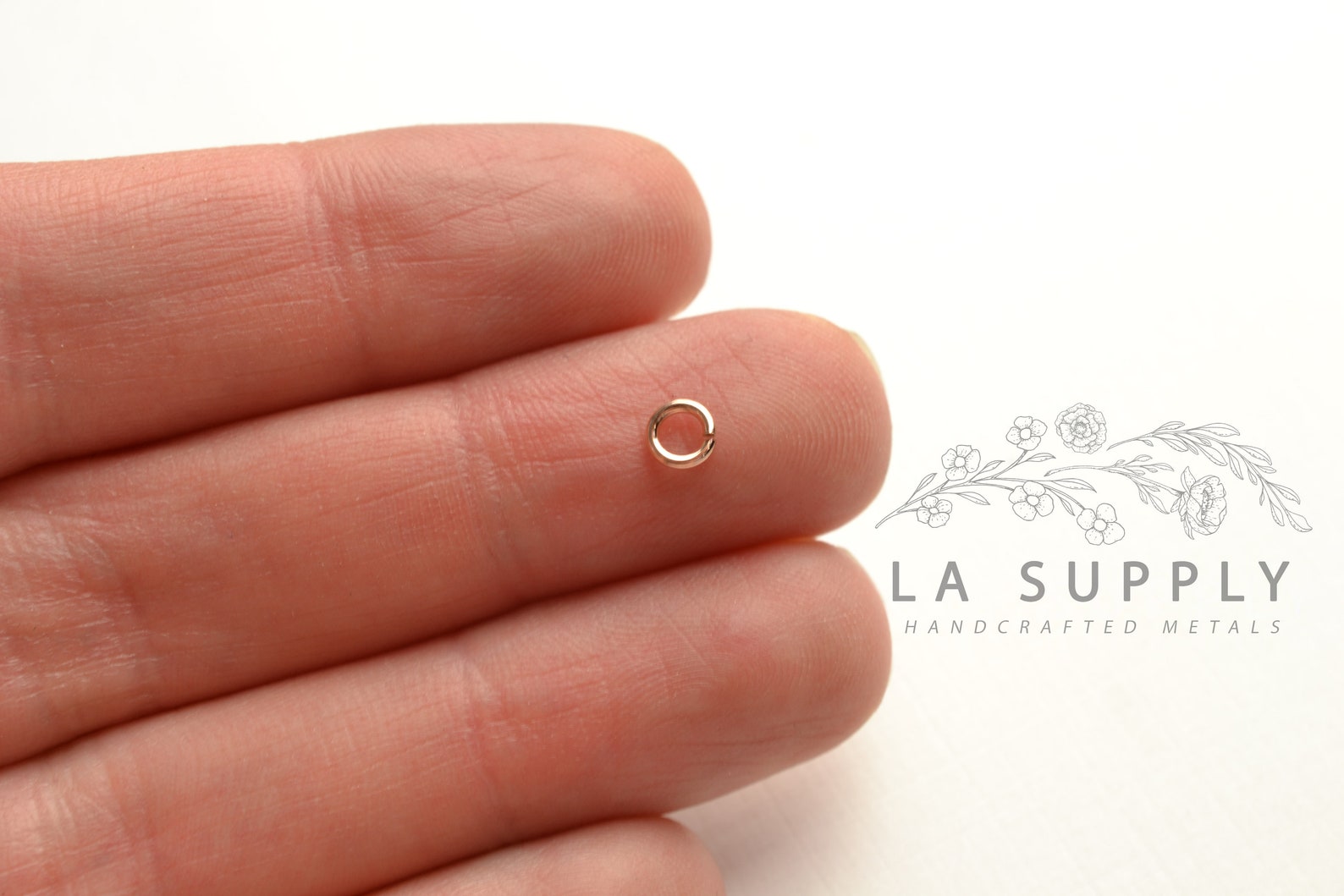 4mm Round Jump Rings Open Jump Rings 21ga 21 Gauge Gold | Etsy