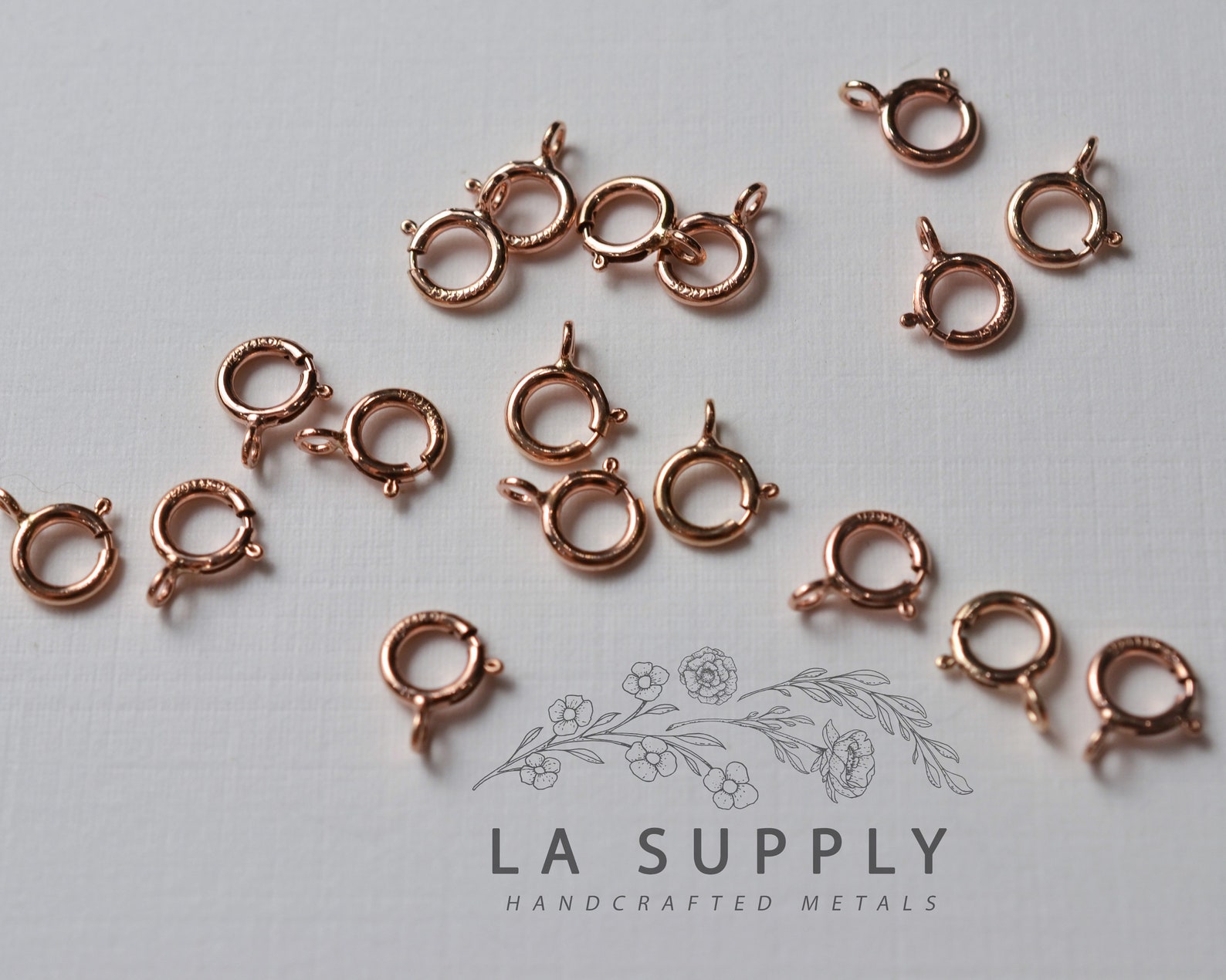 Clasp Spring Ring Clasp Gold Spring Clasp Gold Clasp - Etsy