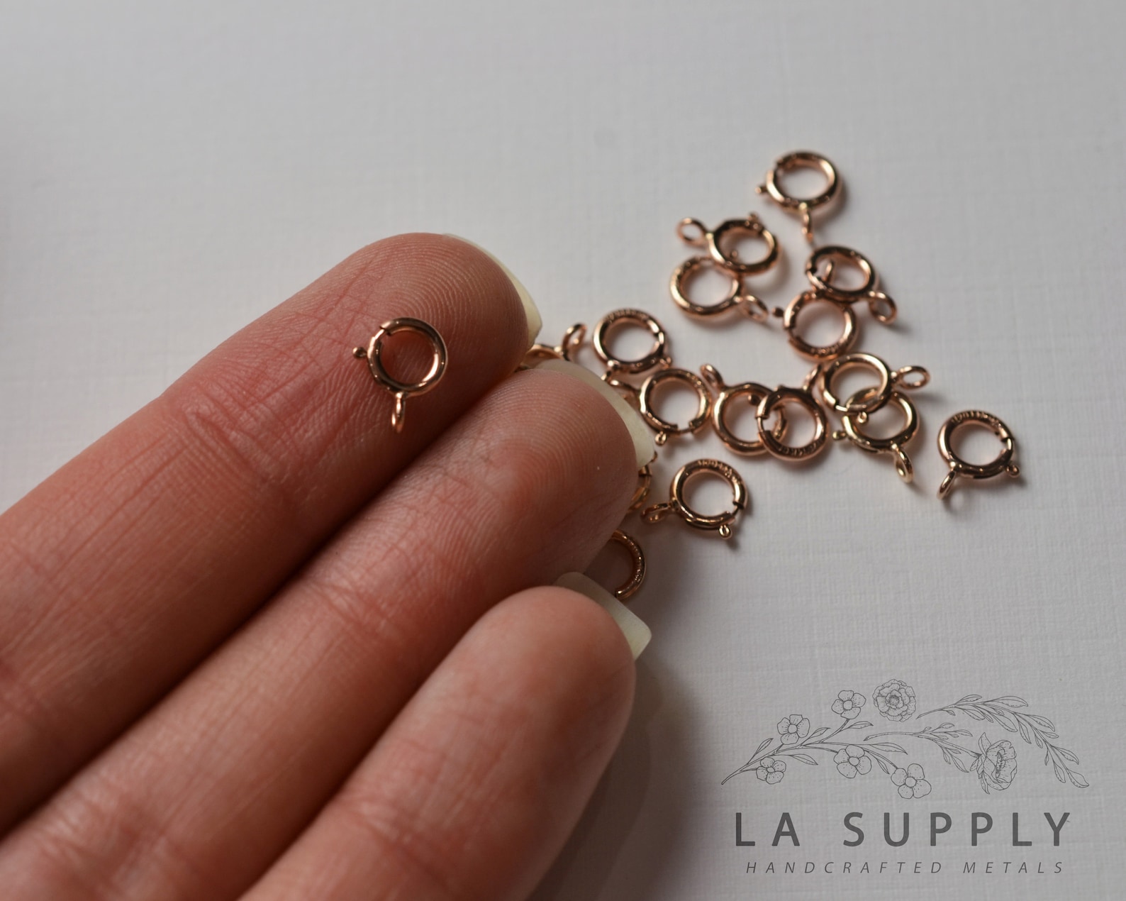 Clasp Spring Ring Clasp Gold Spring Clasp Gold Clasp - Etsy