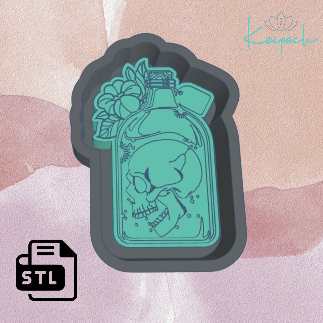 Poison A Digital STL Master Mold File for Silicone Mold Making - Etsy