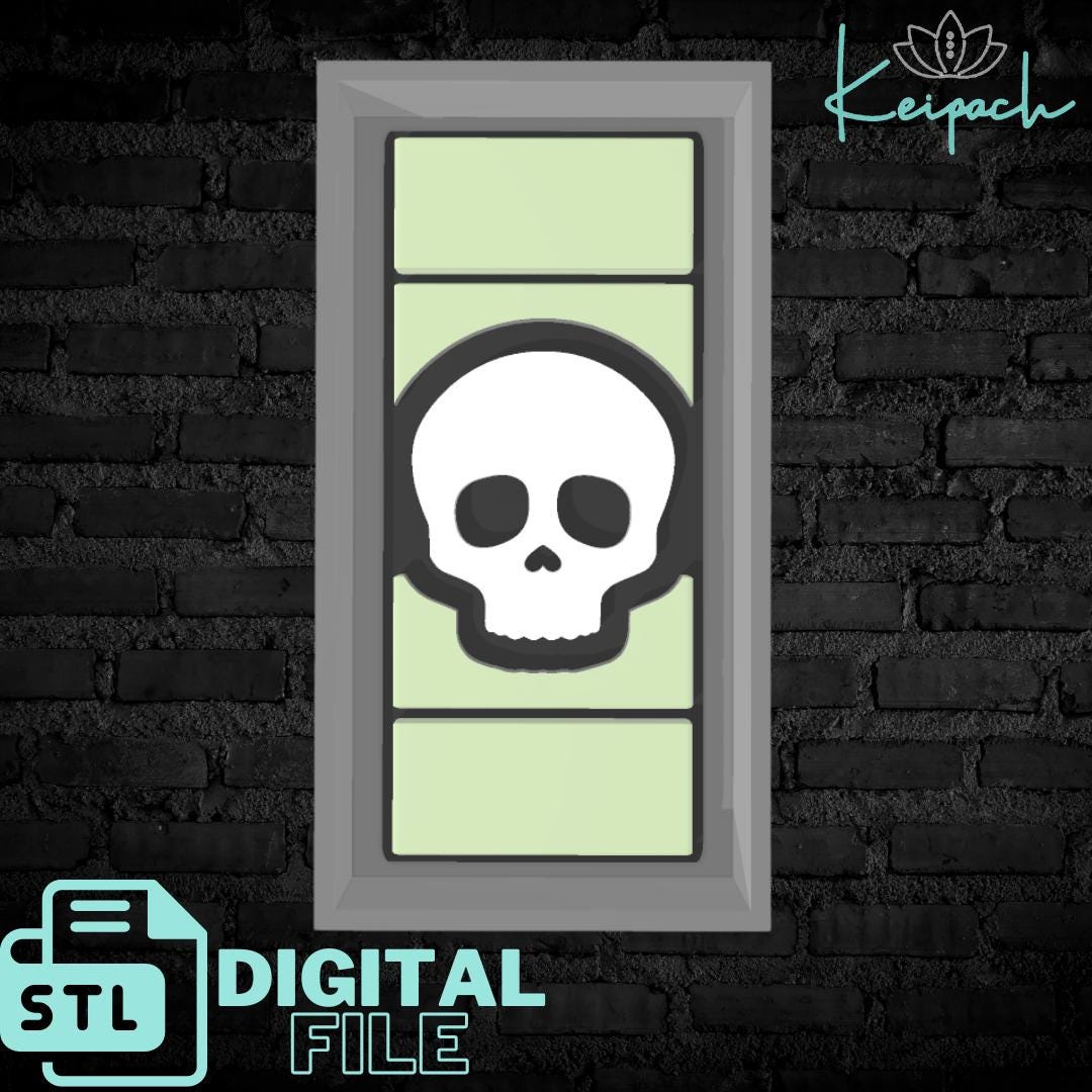 Skull Snap Bar Digital STL Master Mold File for Silicone Wax Melt Mold ...
