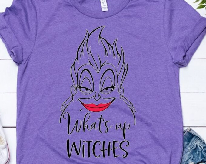 Ursula Shirt. Disney Villain Shirt. Little Mermaid Shirt. Disney Shirt ...