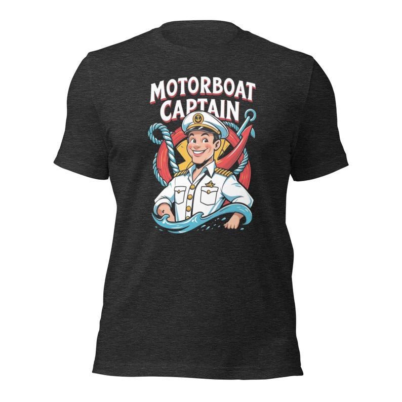 Funny Motorboat Captain T-shirt: Lake Life Boating Humor - Etsy