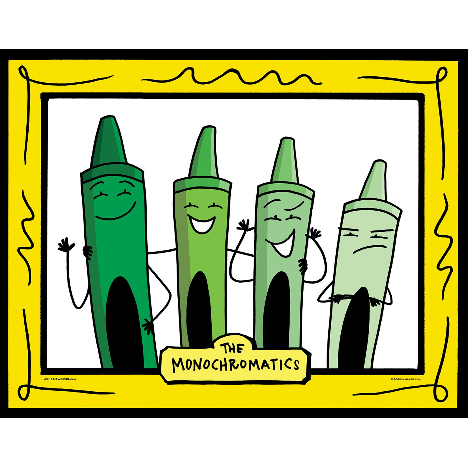 The Color Families Volume 2 set of 6 11x14 Prints tints - Etsy