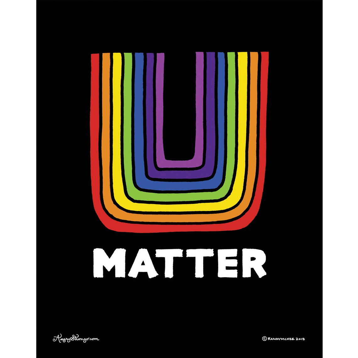 U Matter you really do digital | Etsy