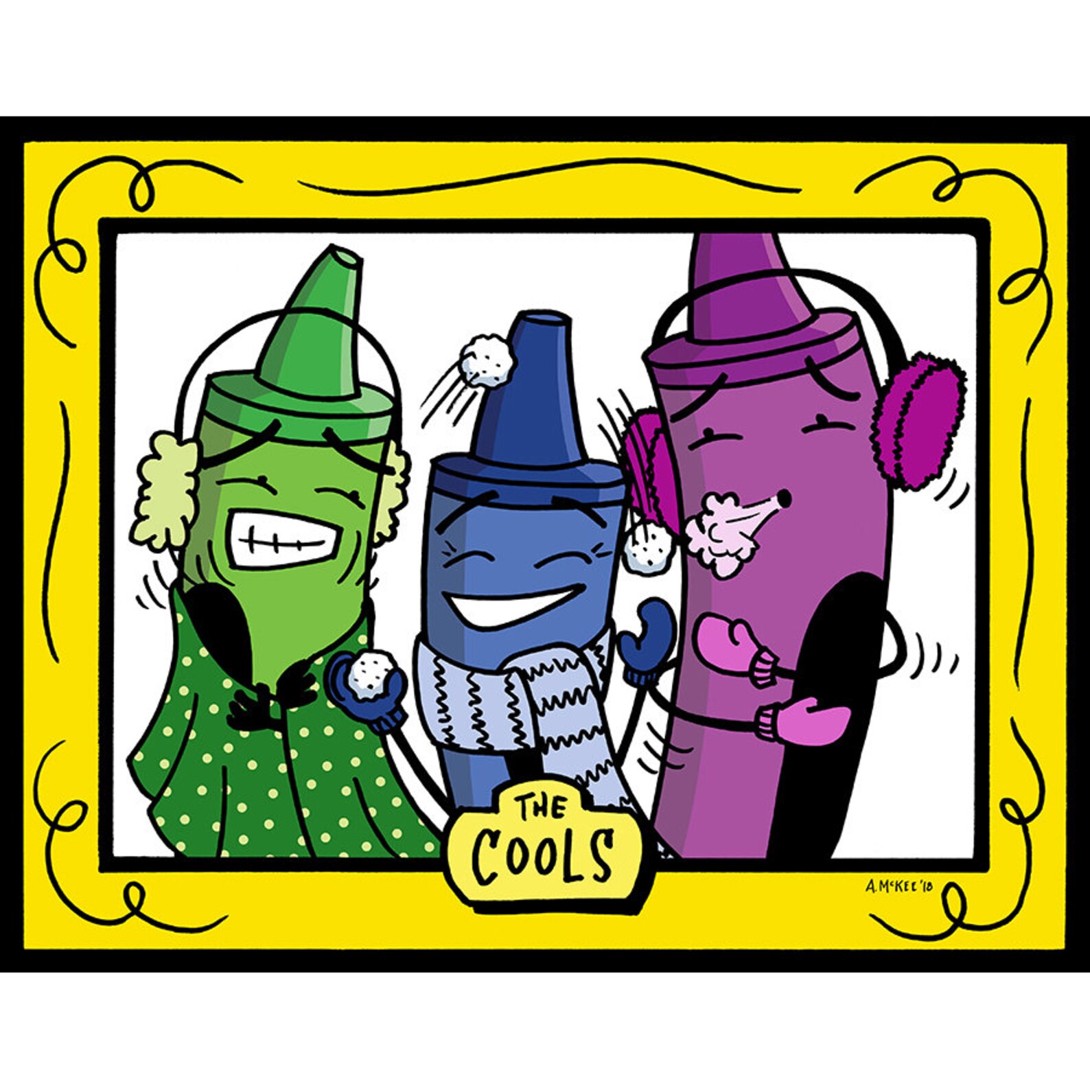 The Color Families digital Set of 8 Art Classroom Decor - Etsy