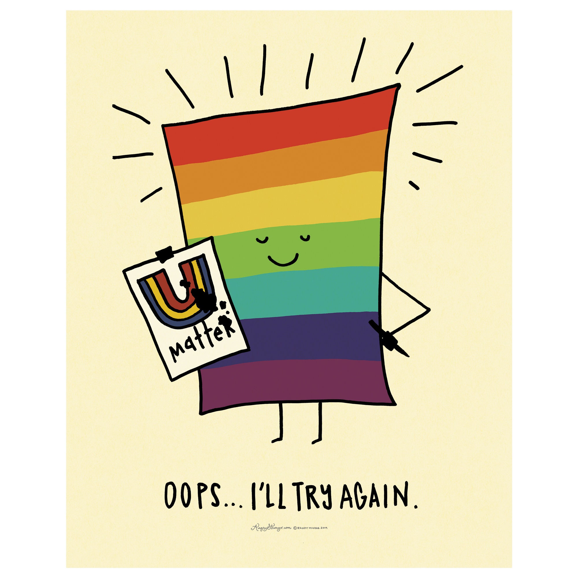 Oops... I'll Try Again 16x20 Poster attitude Series 2 - Etsy UK