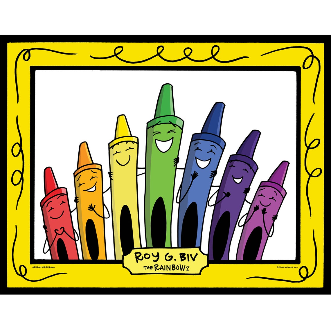 The Color Families Volume 2 set of 6 11x14 Prints tints - Etsy