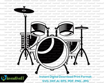 Drum svg | Etsy