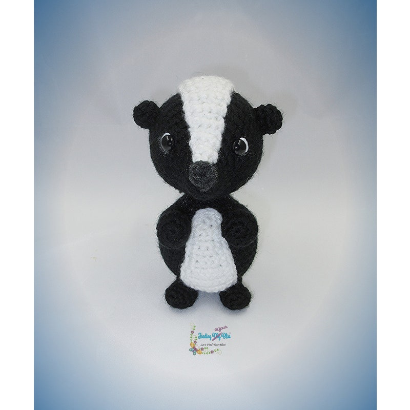 Crochet Skunk - Etsy