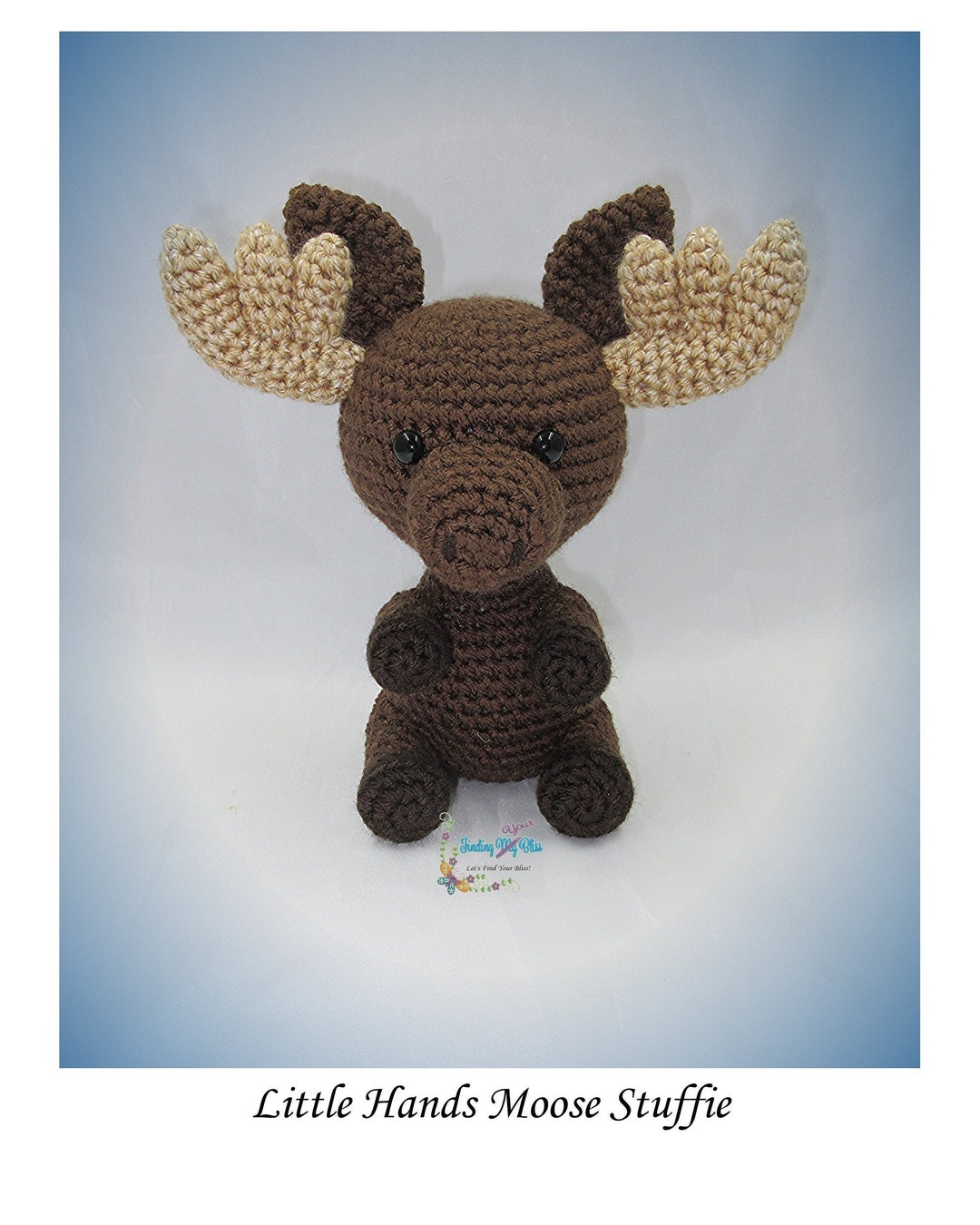 Little Hands Moose Stuffed Animal - Etsy
