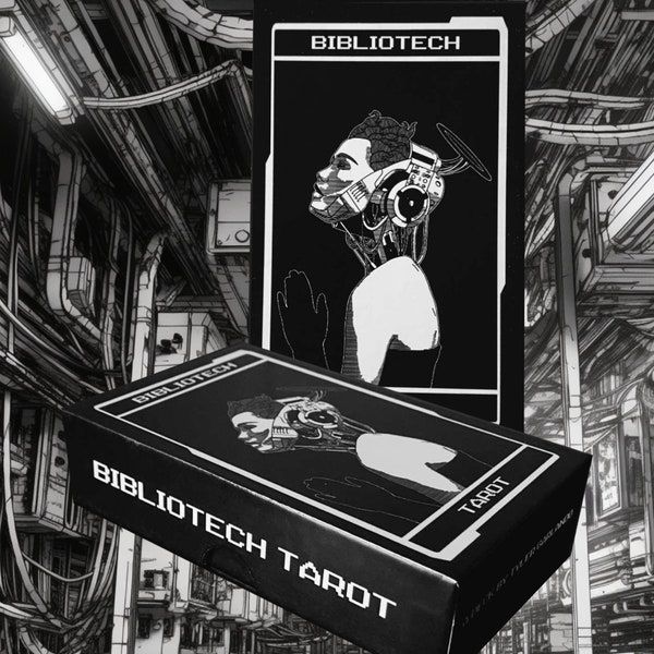 Cyberpunk Tarot Deck - Etsy