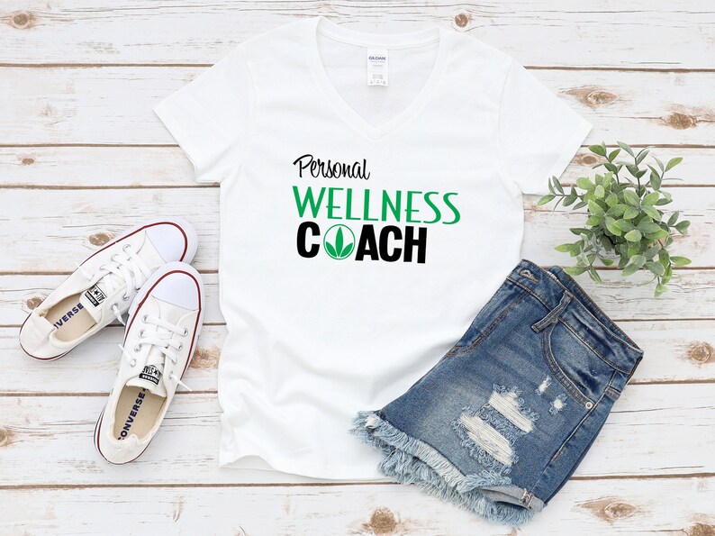 Personal Wellness Coach T-Shirt for Nutrition Clubs or other | Etsy