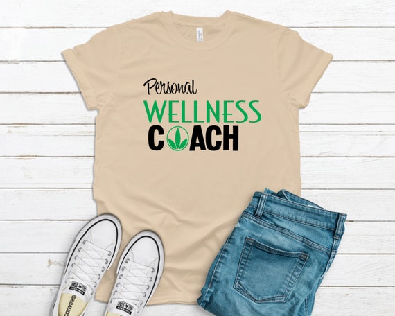 Personal Wellness Coach T-Shirt for Nutrition Clubs or other | Etsy